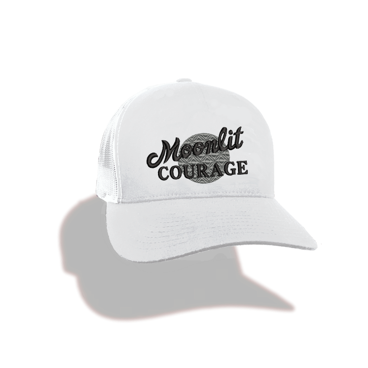 Moonlit Courage Retro Trucker Hat – MyRacehorse Shop