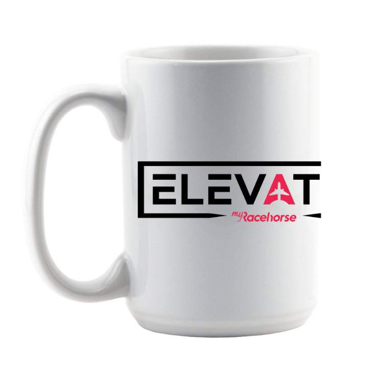Elevated 15 oz Coffee Cup – MyRacehorse Shop