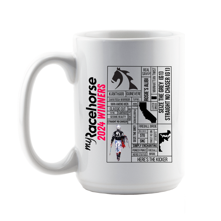 MRH Winner's 2024 Collection 15 oz Coffee Cup – MyRacehorse Shop