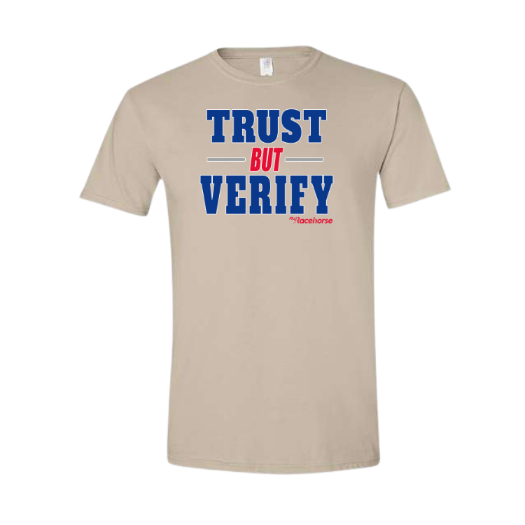 Trust but Verify Men's SS T-Shirt – MyRacehorse Shop