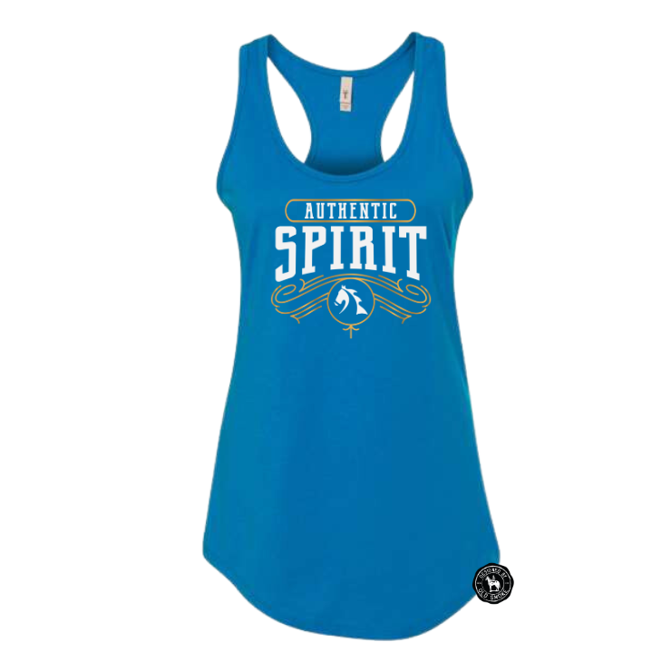 Authentic Spirit Women's Racer Back Tank – MyRacehorse Shop