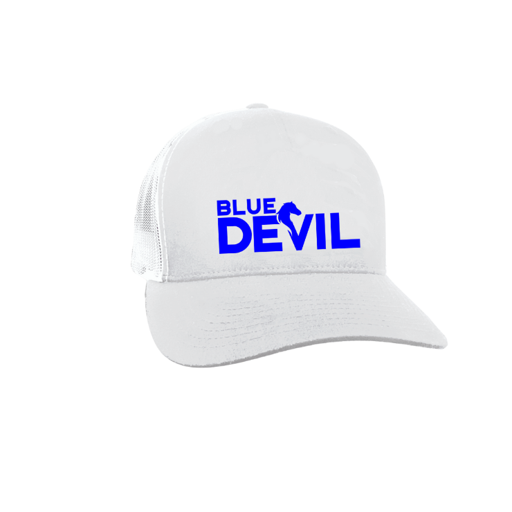 Blue Devil Retro Trucker Hat – MyRacehorse Shop