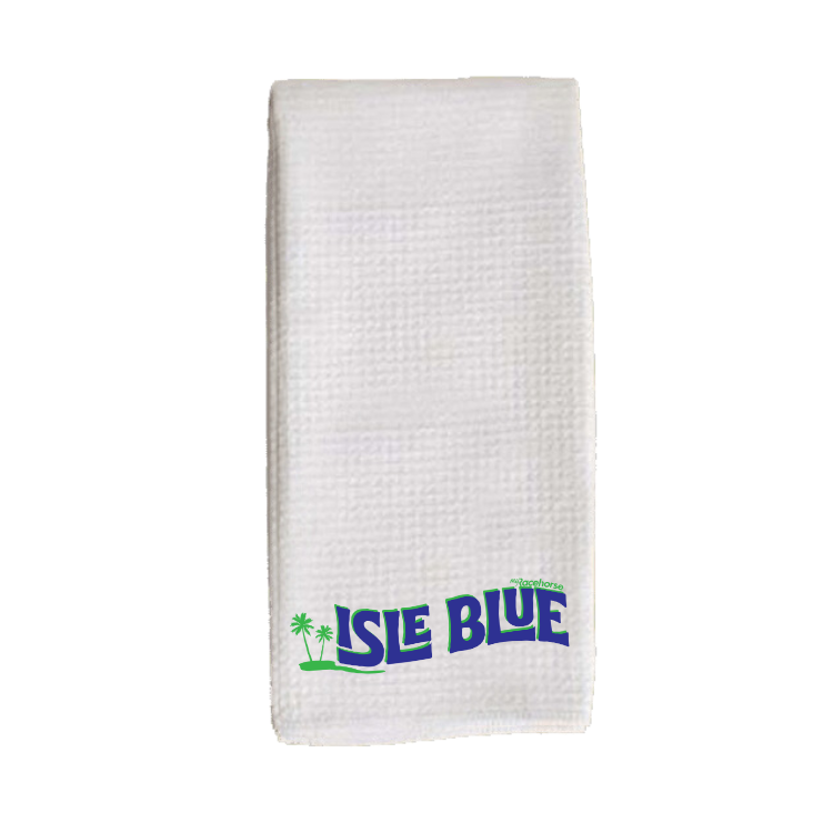 Isle Blue Tea Towel – MyRacehorse Shop
