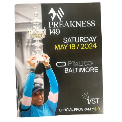 The Official Preakness 149 Program - STG Owner's Only – MyRacehorse Shop