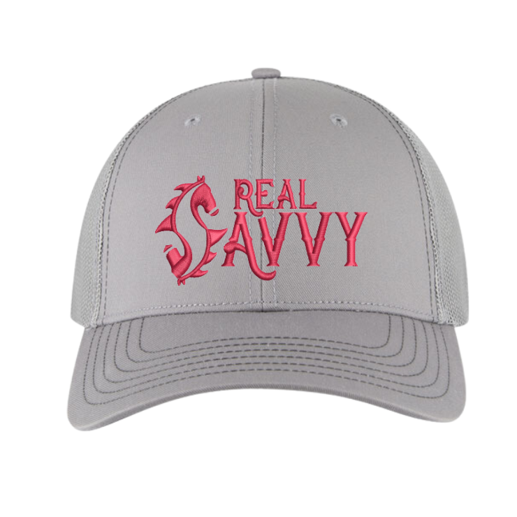 Real Savvy Retro Trucker Hat – MyRacehorse Shop