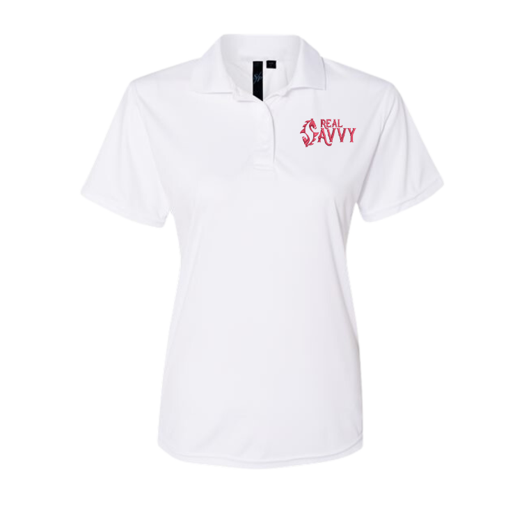 Real Savvy Women's Polo – MyRacehorse Shop