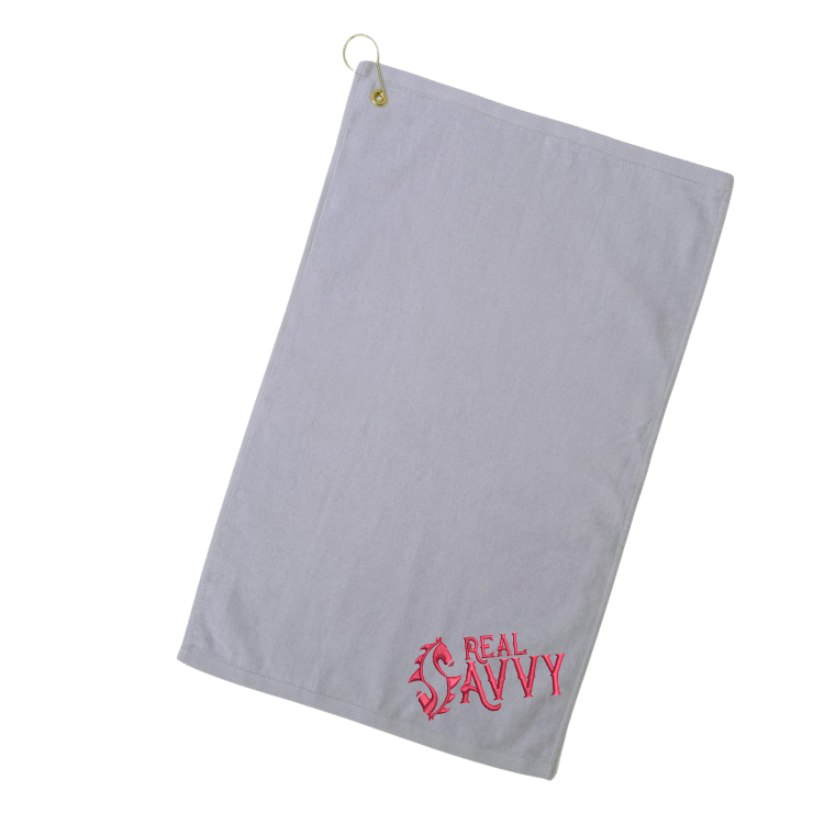 Real Savvy Golf Towel – MyRacehorse Shop