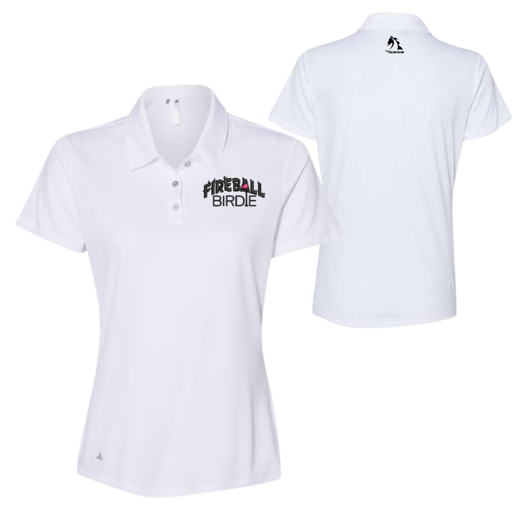Fireball Birdie - Adidas Women's Performance Polo – MyRacehorse Shop
