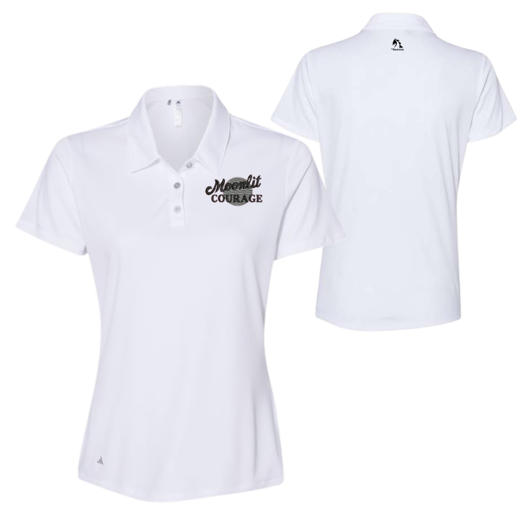 Moonlit Courage - Adidas Women's Performance Polo – MyRacehorse Shop